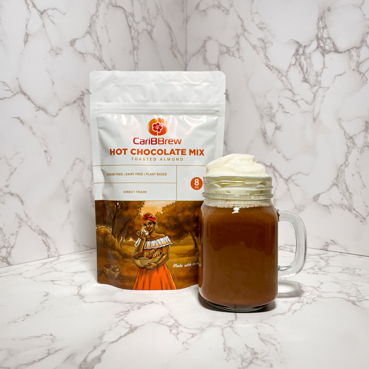 Toasted Almond Hot Chocolate | Caribbrew